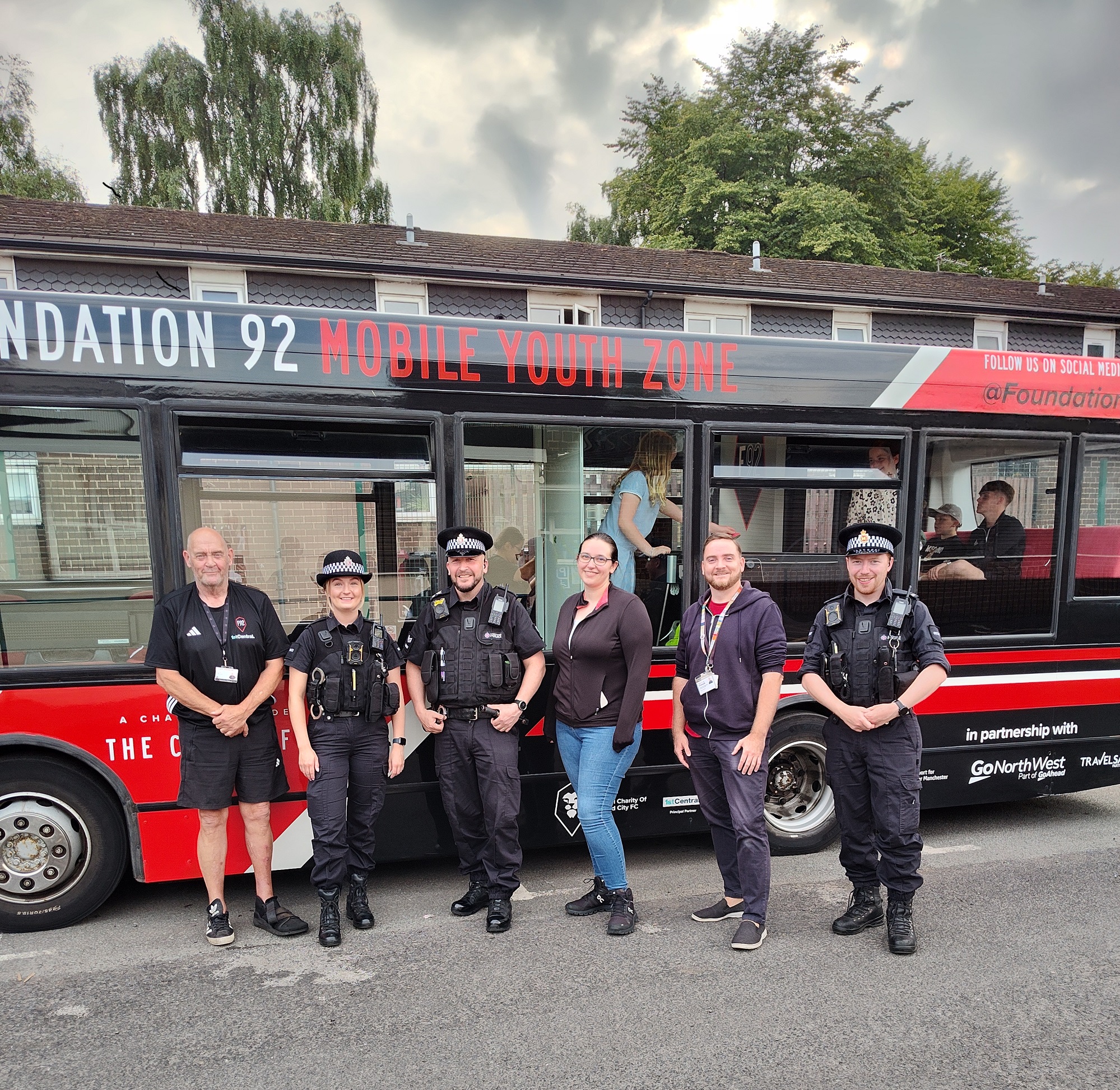 Bolton Neighbourhood team welcomes Foundation 92 Bus to Farnworth ...