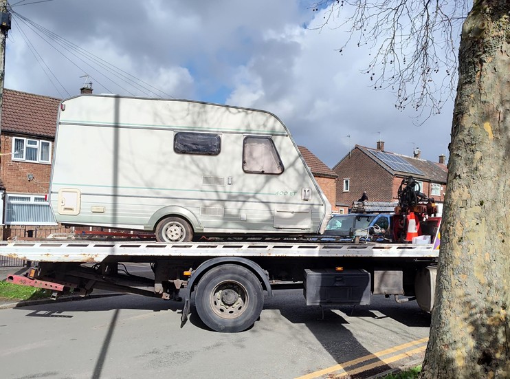 Caravan seized and £100k worth of drugs recovered as Vulcan execute ...