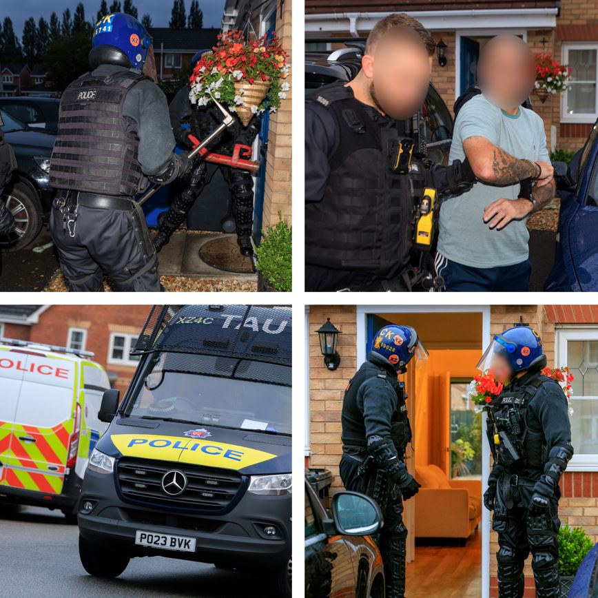 Nine arrests made in Salford as part of major operation targeting drug ...